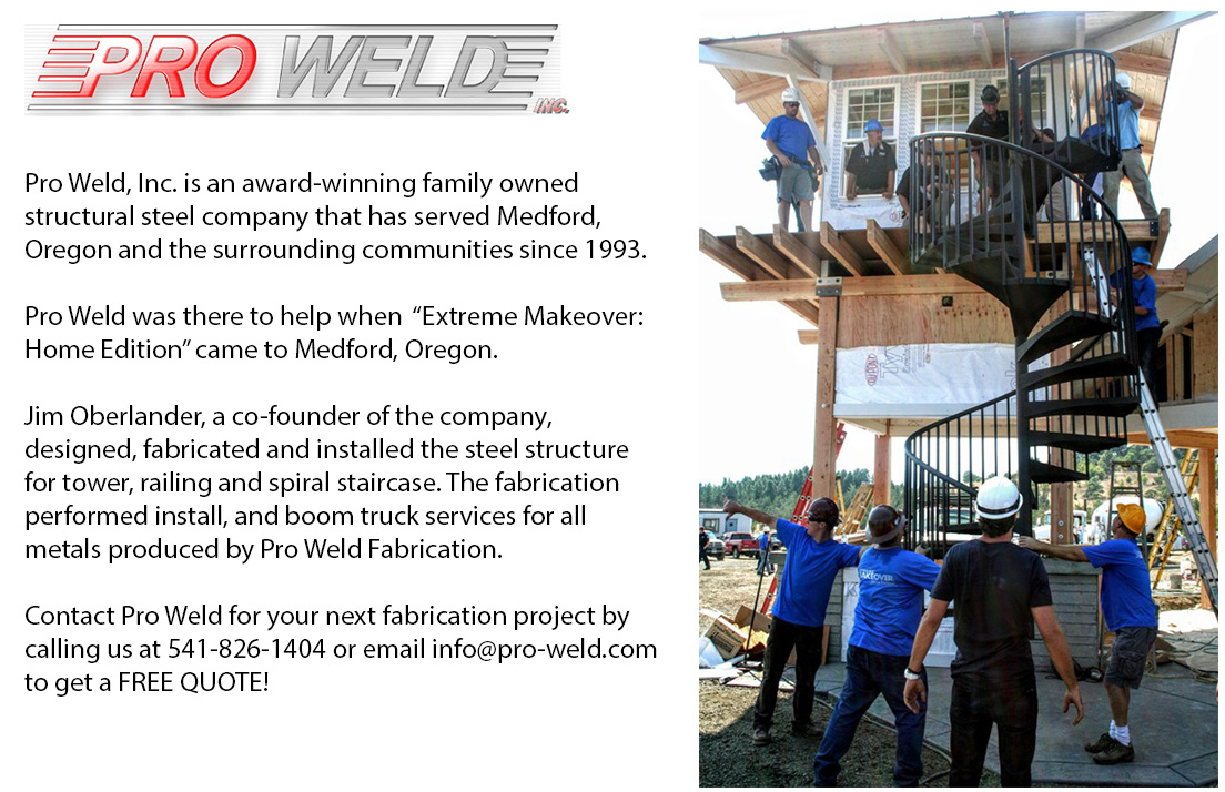 Pro Weld, Inc. ⌁ Intern Creates Pro Weld Ad for Our Valley 2016