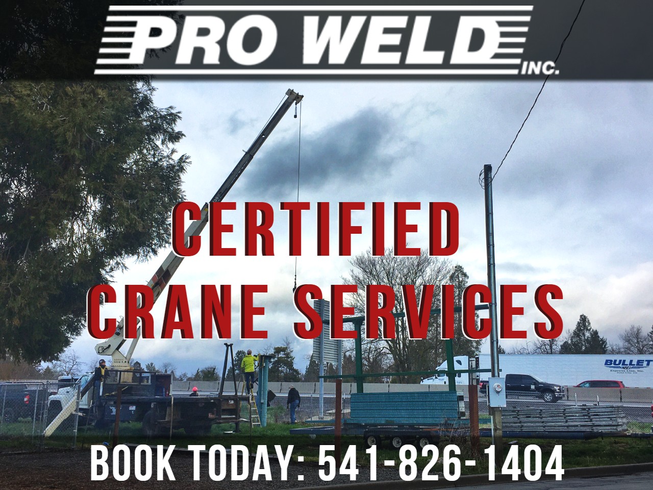 Pro Weld, Inc. ⌁ Certified Crane Rental Services & Expert Rigging