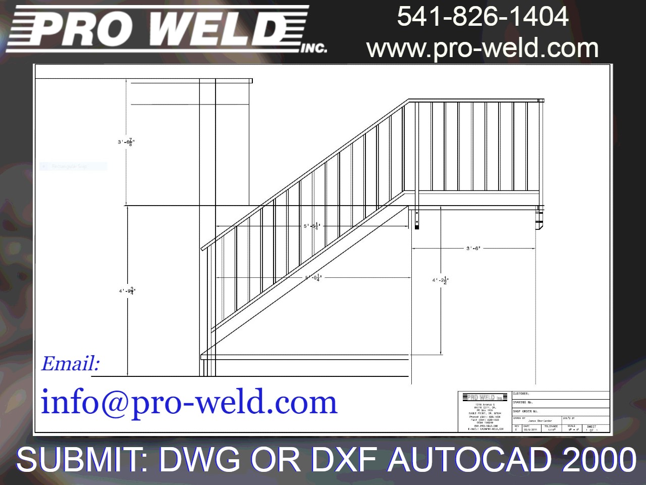 Pro Weld, Inc. ⌁ 7/24: All American welding shop welcomes hand drawn ...